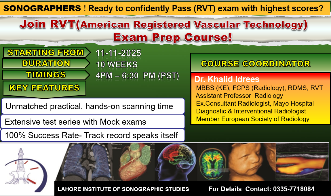 RVT(Registered Vascular Technology) Exam Prep Course ! November 2025 ...
